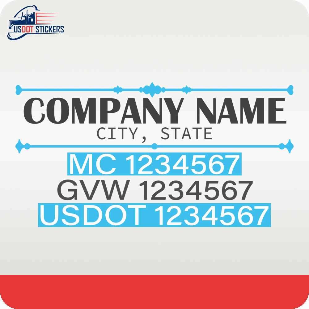 Sales - USDOT Vinyl Stickers - USDOT Magnetic Signs - USDOT Custom ...